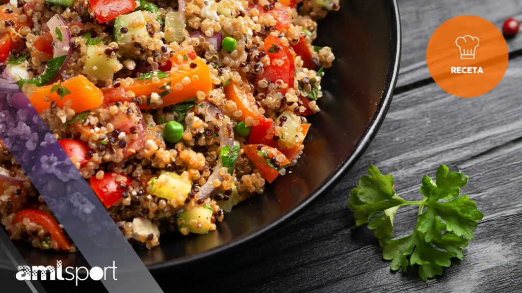 Receta de quinoa con verduras - Blog AMLSPORT